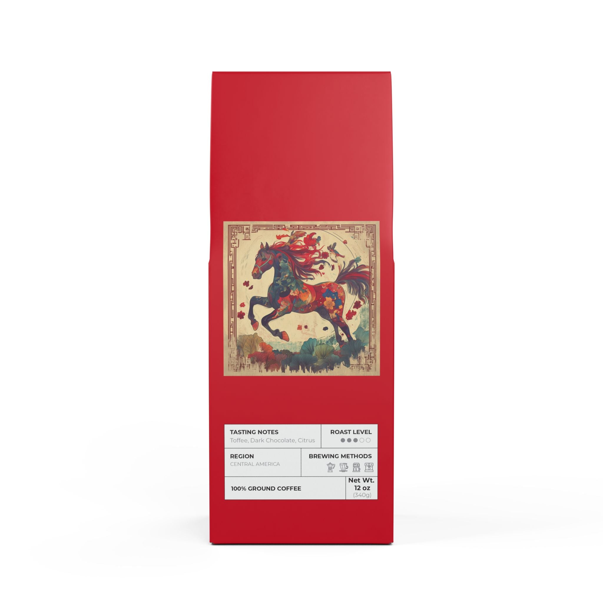 Year of The Fire Horse Rock Creek Coffee Blend (Medium Roast) – Bodhi ...